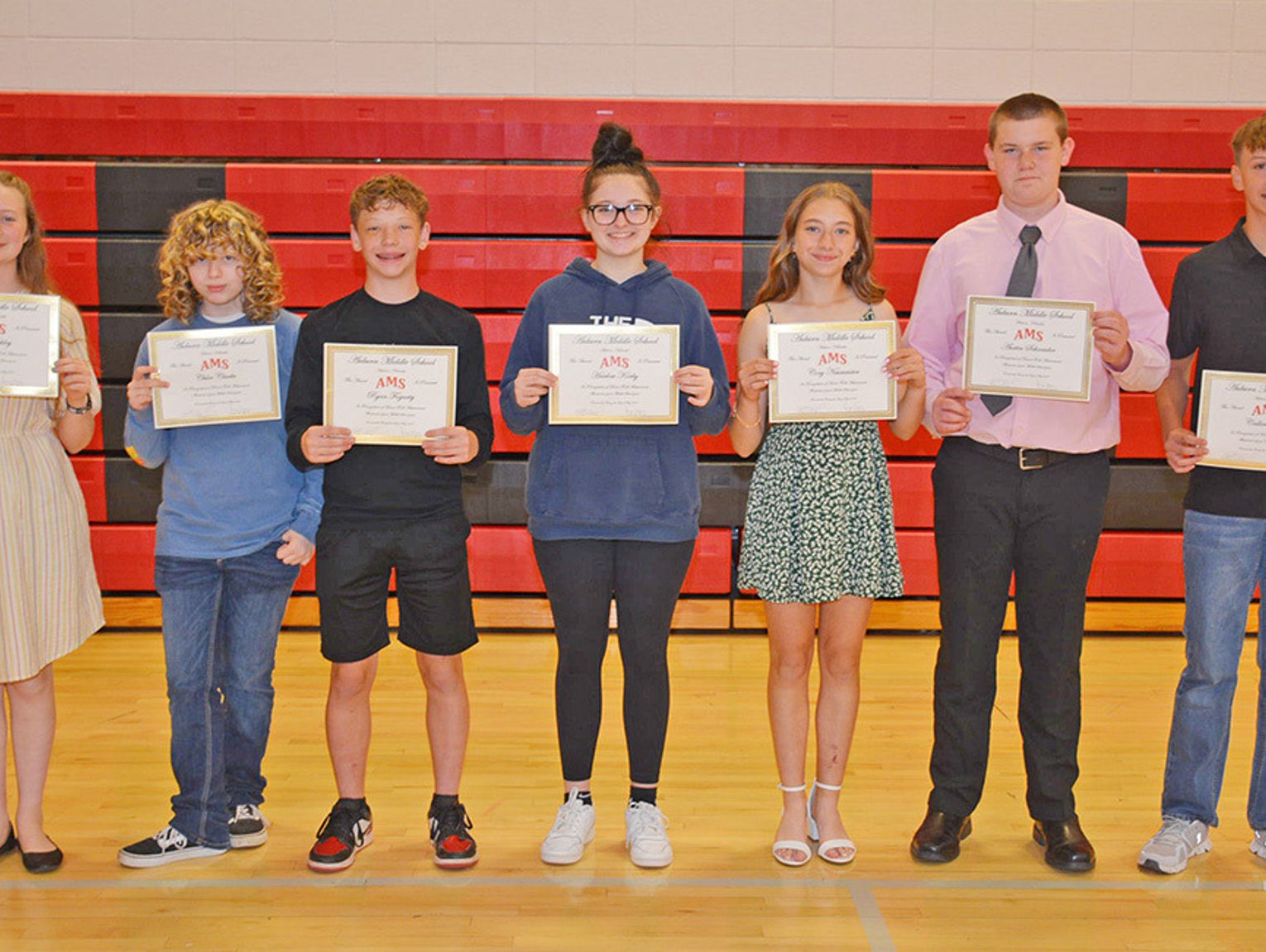 Fifty AHS Class of 2029 Saluted On Final Day of School