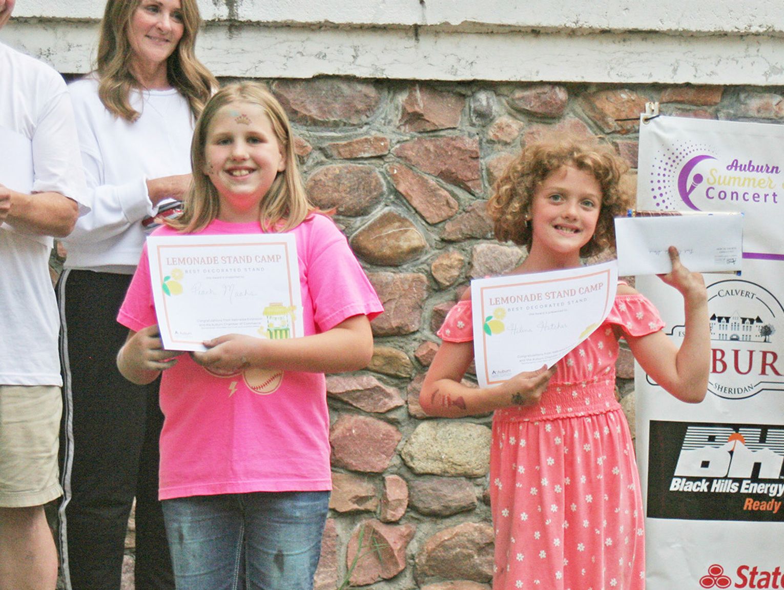 Lemonade Stand Winners Named
