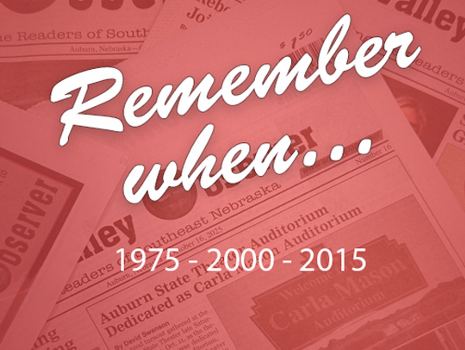 Remember When?